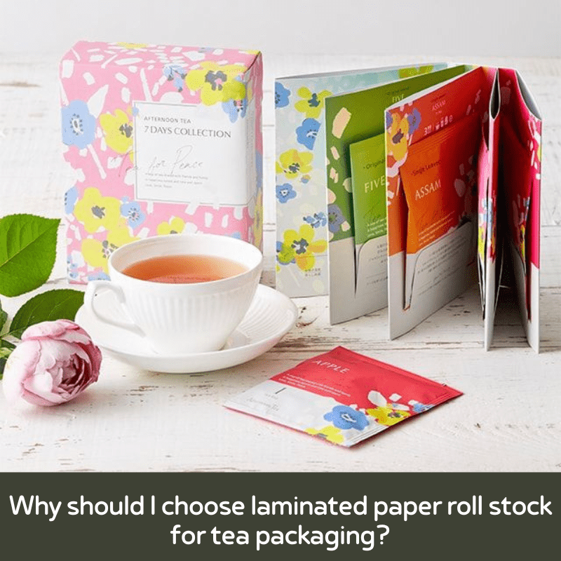 Laminated Paper Rollstock for Tea Bag – Freshness, Branding | XLD